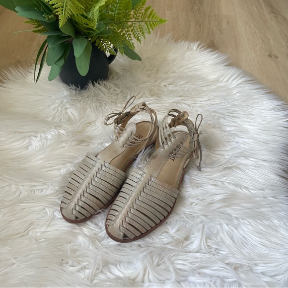 Esprit | Shoes | Vintage Style Espirit Cage Leather Sandals | Poshmark